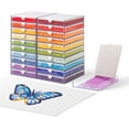 Trabricks 2-in-1 Stackable Art Trays With , Art Storage, Craft and Bead ...