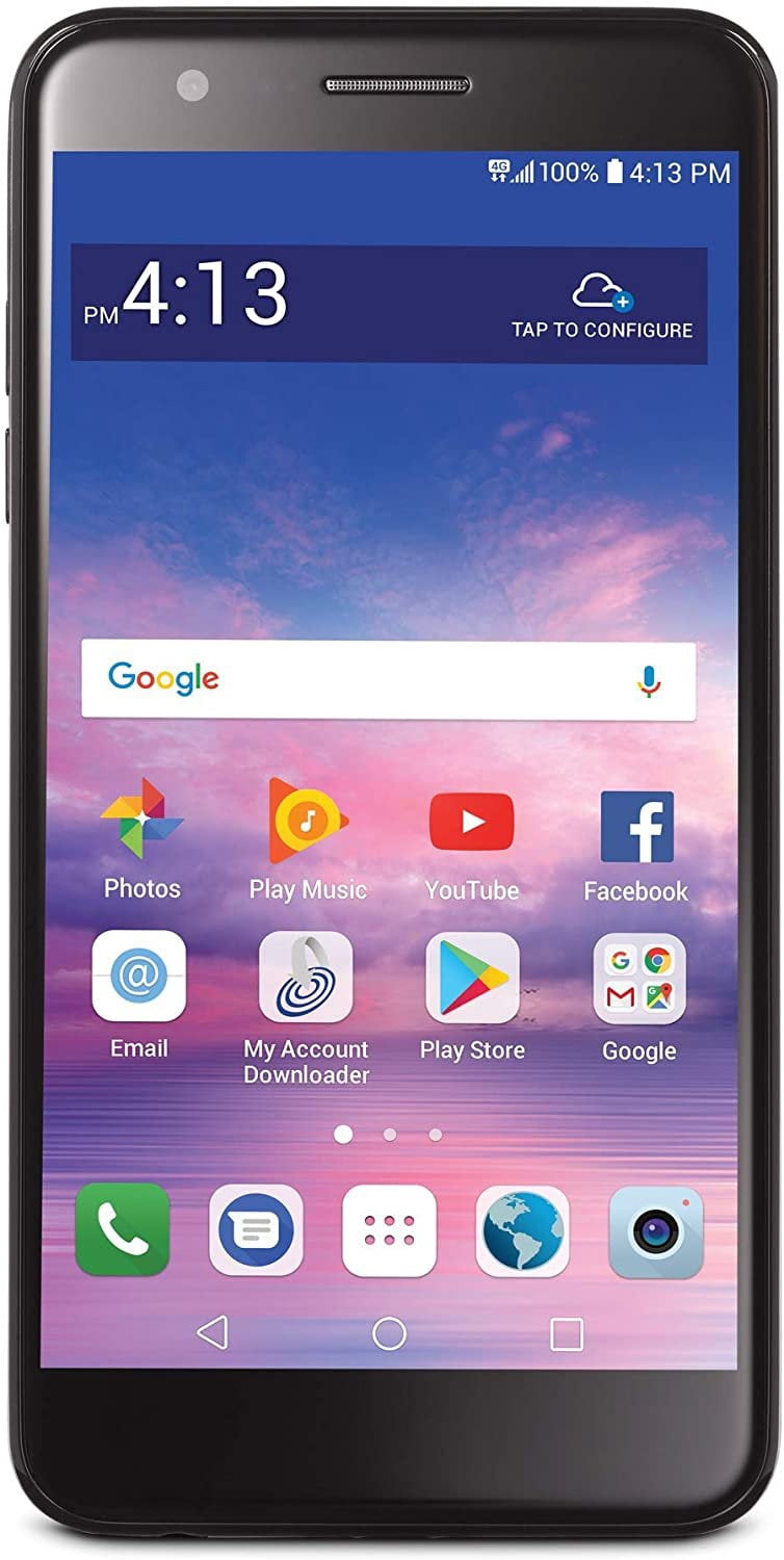 TracFone LG Premier Pro 4G LTE Prepaid Smartphone Locked - Black - 16GB ...