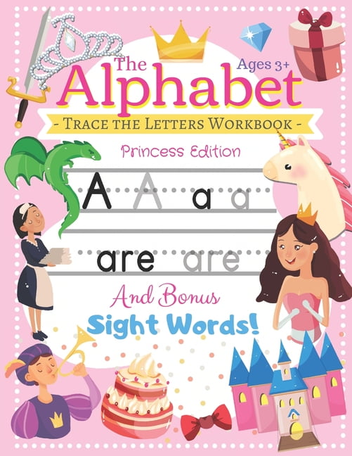 Trace the Alphabet: Trace the Alphabet Workbook: Letters of the ...