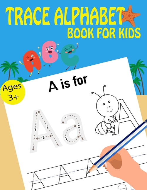 Trace Alphabet Book For Kids - Walmart.com