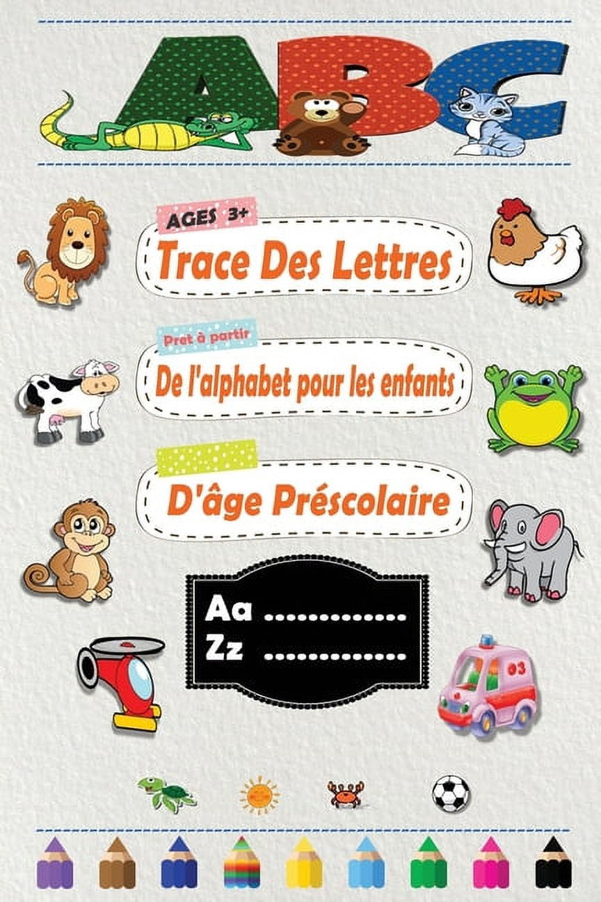 Trace Des Lettres De L'alphabet Pour Les Enfants D'âge Préscolaire ...