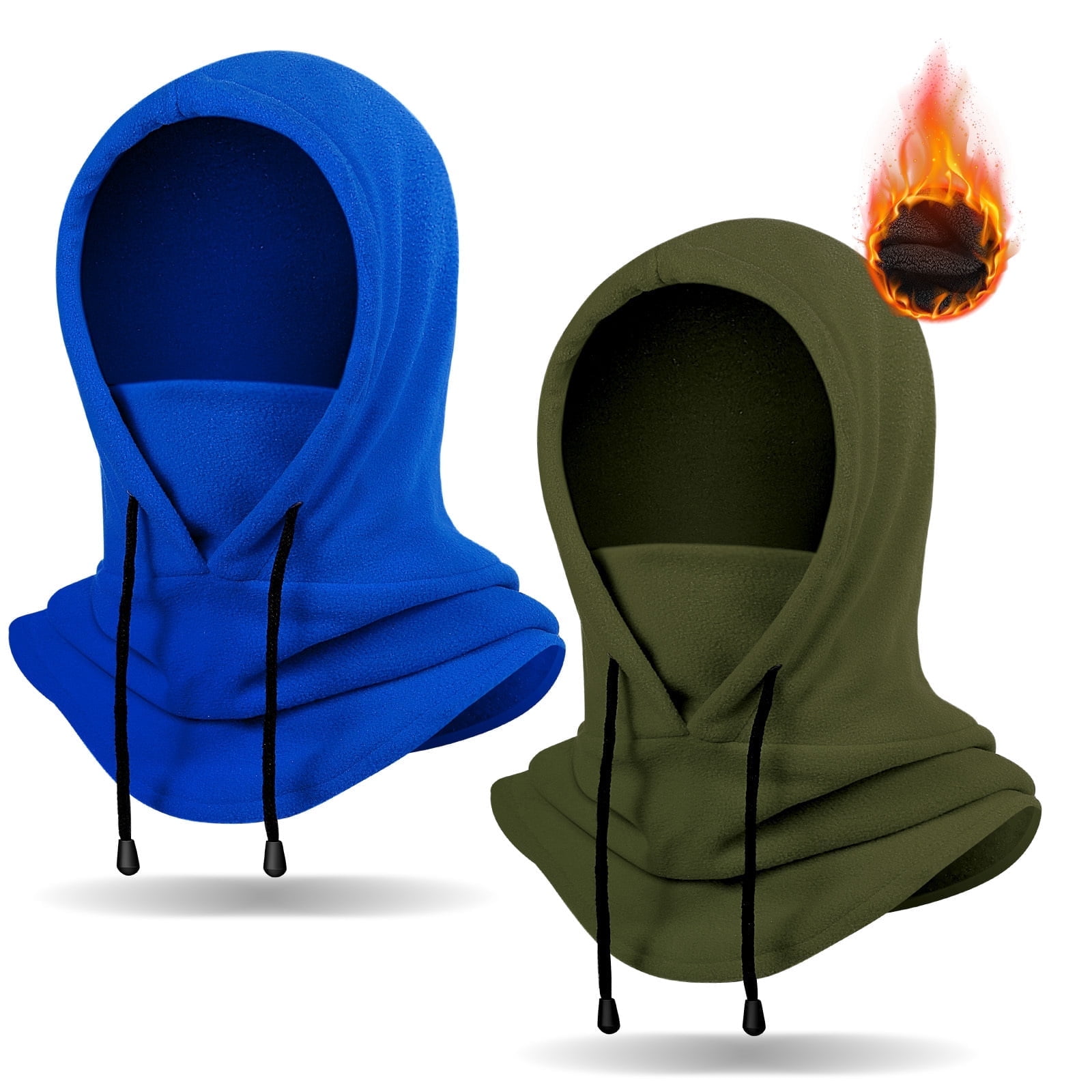 Trace Kasa Winter Balaclava Ski Mask: Fleece Hood Hat Balaclava Face ...