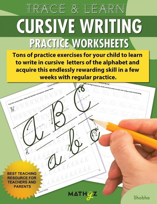 Trace & Learn - Cursive Writing : Practice Worksheets (Paperback ...