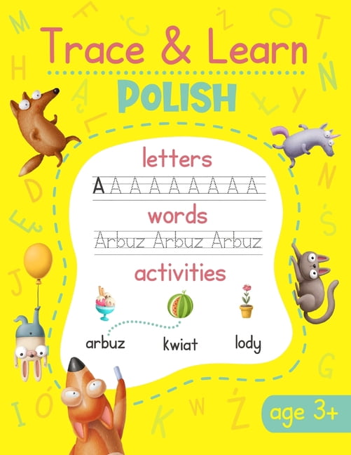 Trace & Learn Polish: Polish Handwriting Practice - Lots of Polish Word ...