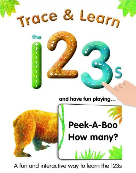 Trace & Learn the 123s (Board Book) - Walmart.com