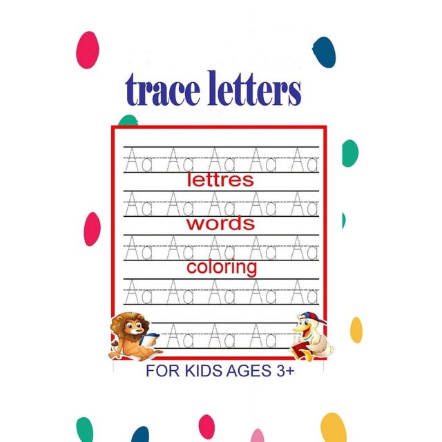 Trace Letters : Alphabet Handwriting Practice workbook for kids ...