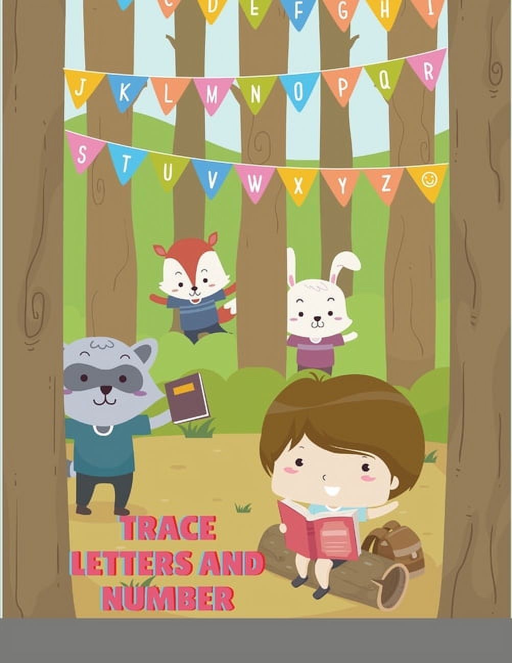 Trace Letters and Number : Alphabet and Number Coloring and Handwriting ...