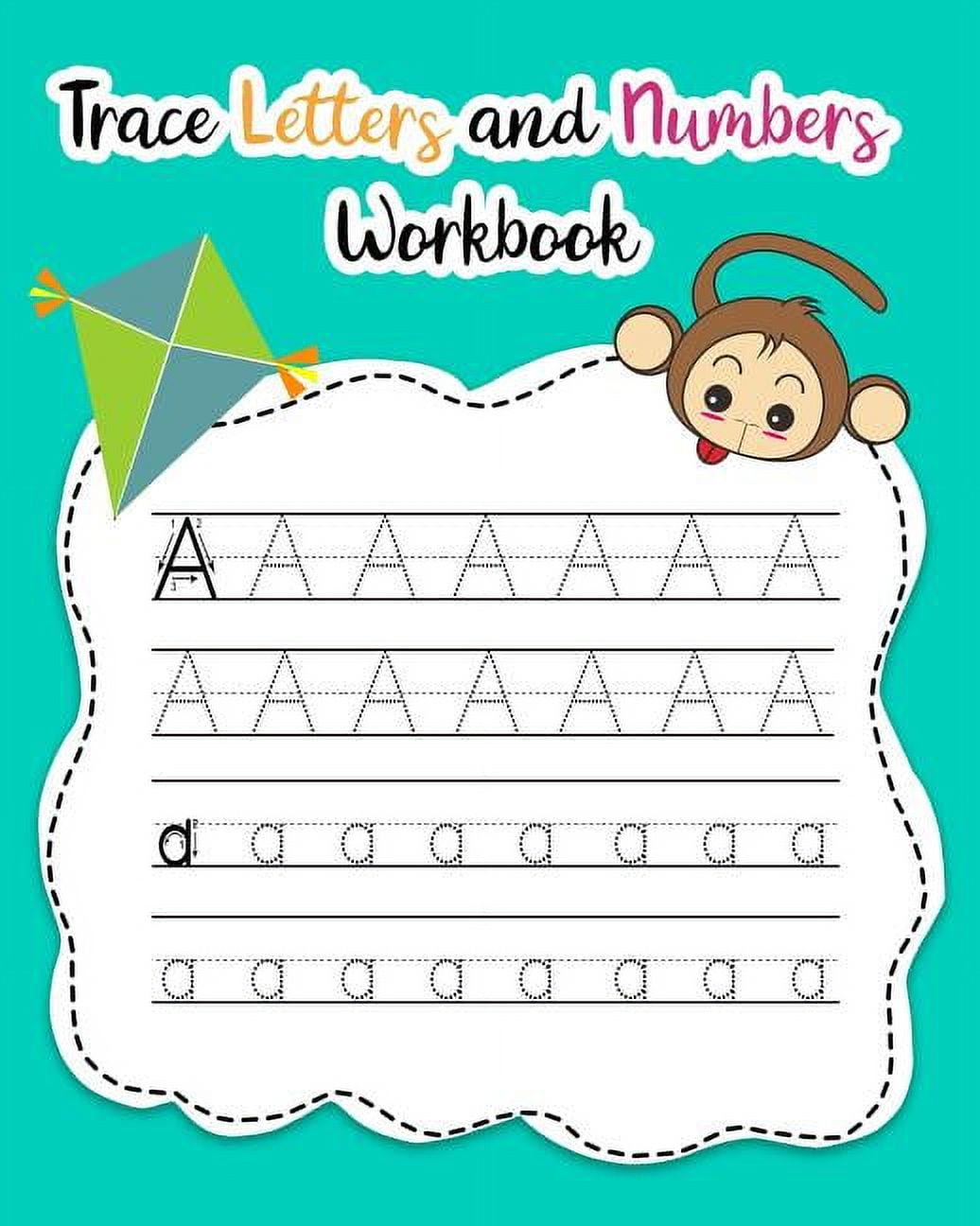 Trace Letters and Numbers Workbook Trace Letters and Numbers Workbook ...