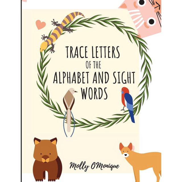Trace Letters Of The Alphabet and Sight Words : Amazing Design ...
