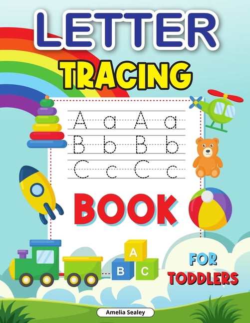 Trace Letters for Kids: ABC Trace Book, Awesome Practice Workbook for ...
