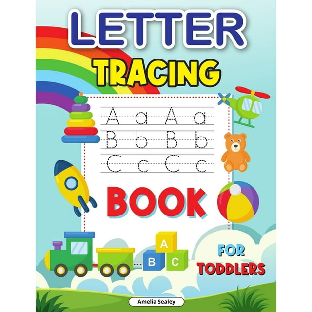 Trace Letters for Kids: ABC Trace Book, Awesome Practice Workbook for ...