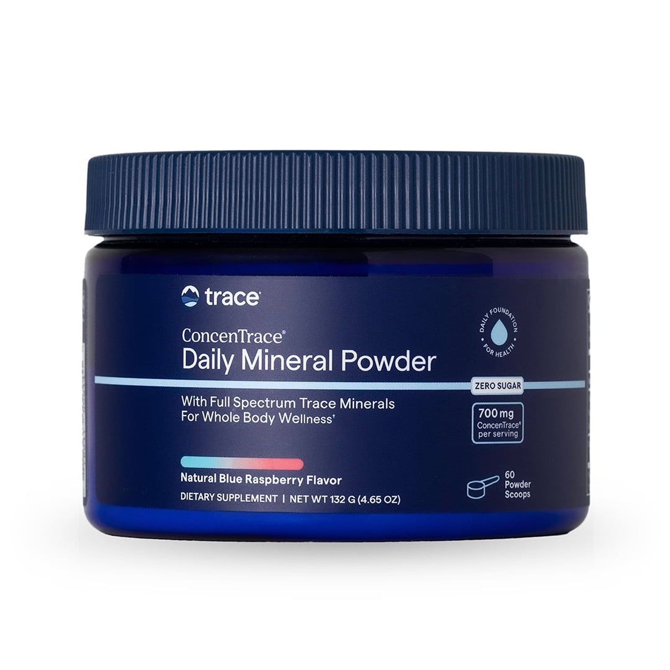 Trace Minerals ConcenTrace Daily Mineral Powder Supports Energy ...