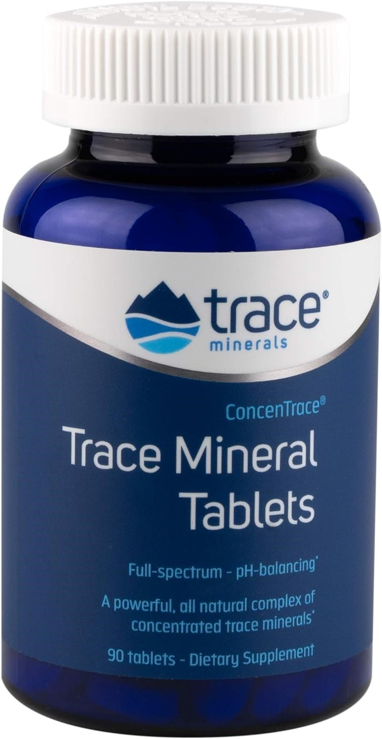 Trace Concentrace Trace Mineral Tablets 90 Tabs - Walmart.com