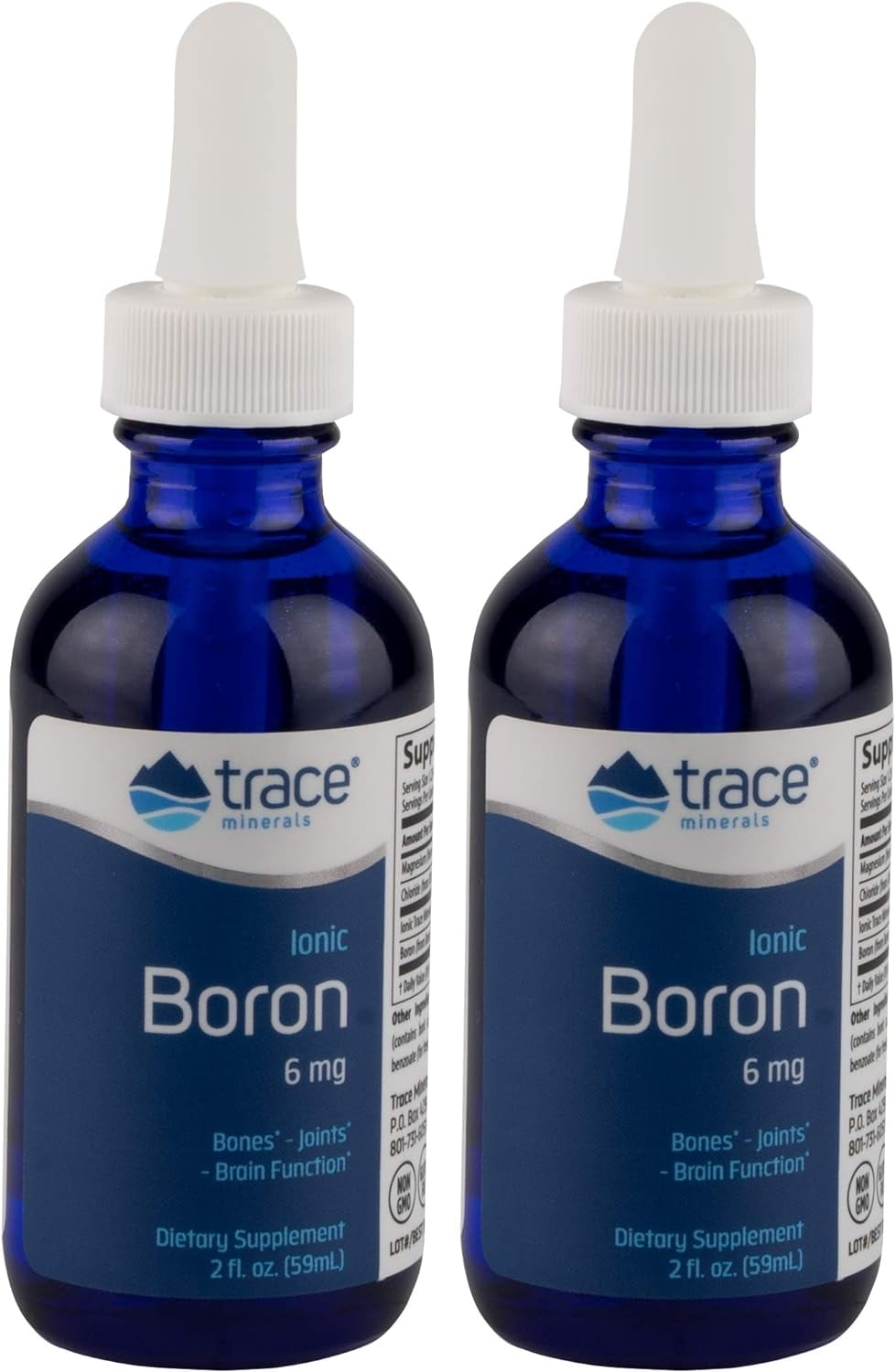 Trace Minerals | Liquid Ionic Boron | 6 mg Boron | Supports Normal Bone ...