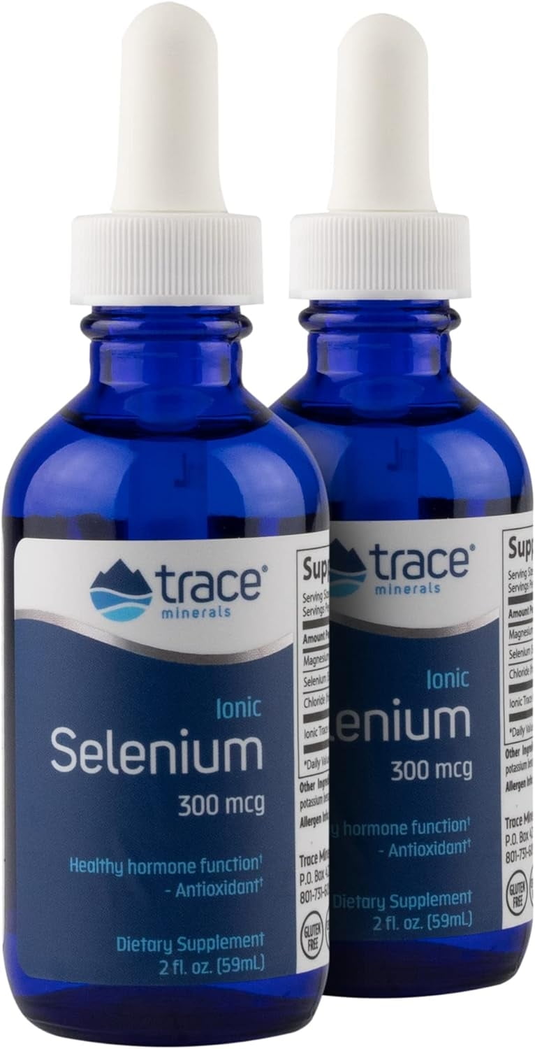 Trace Minerals | Liquid Ionic Selenium 300 mcg Dietary Supplement ...