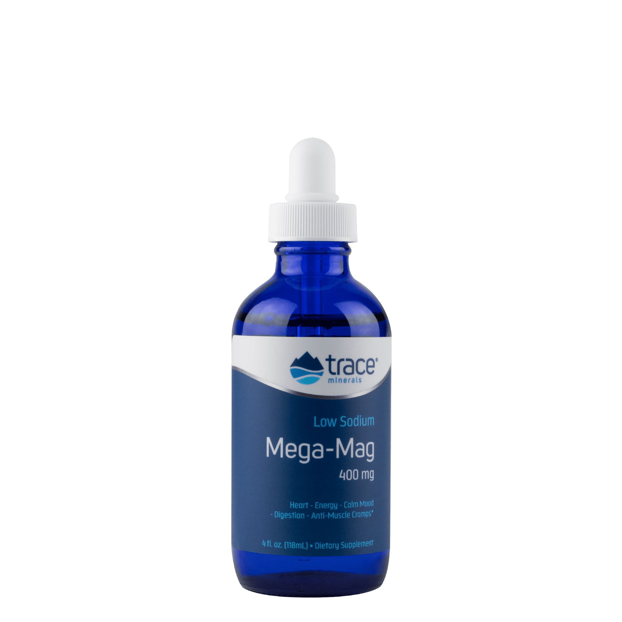 Trace Minerals Mega-Mag Liquid, Ionic Magnesium Drops, Chloride, 4 fl ...