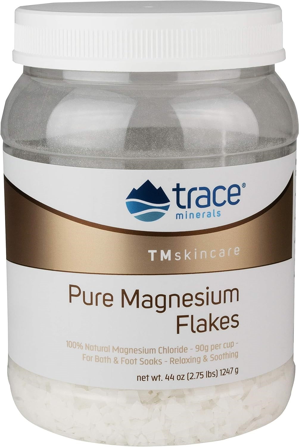 Trace Minerals | TMskincare Pure Magnesium Flakes for Bath and Foot ...