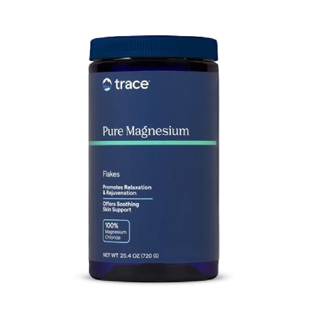 Trace Minerals Pure Magnesium Flakes - Relaxing Bath Soak to Support ...