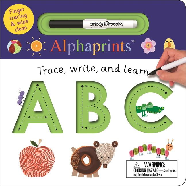 Trace Write and Learn ABC (Board Book) - Walmart.com