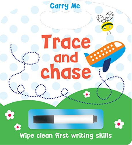 Trace and Chase Wipe Clean Book (Carry Me) - Walmart.com