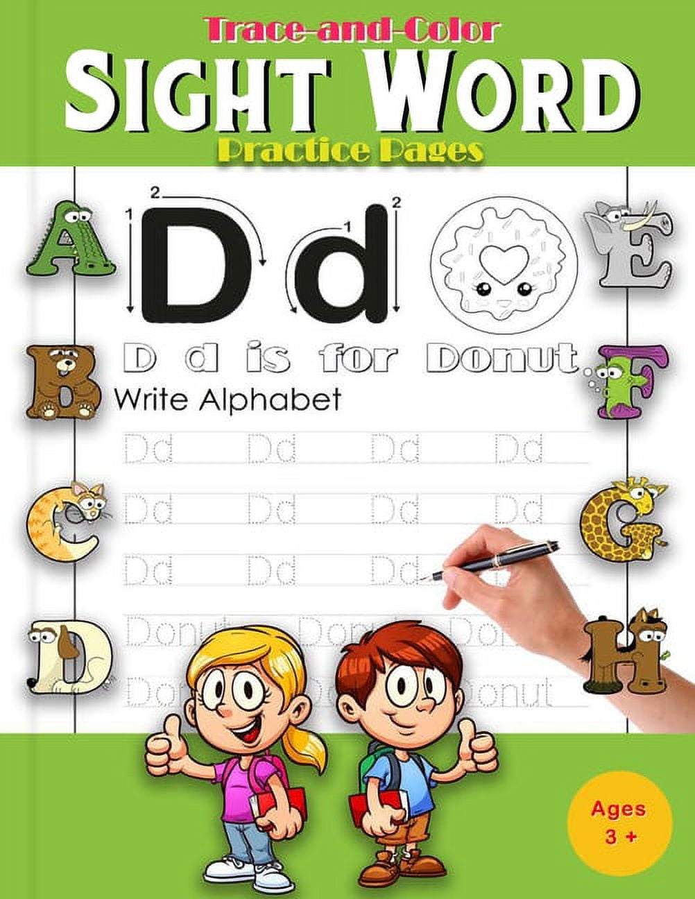 Trace-and-Color Sight Word Practice Pages: A Magical Sight Words and ...