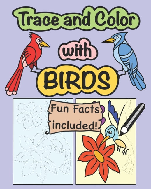 Trace and Color with Birds - Walmart.com