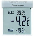 Traceable Calibrated Big Digit See Thru Digital Thermometer 25 To 750