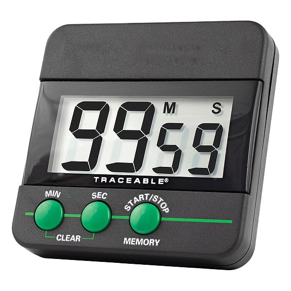 Traceable Digital Timer, Count Down, 100 min 5028 - Walmart.com