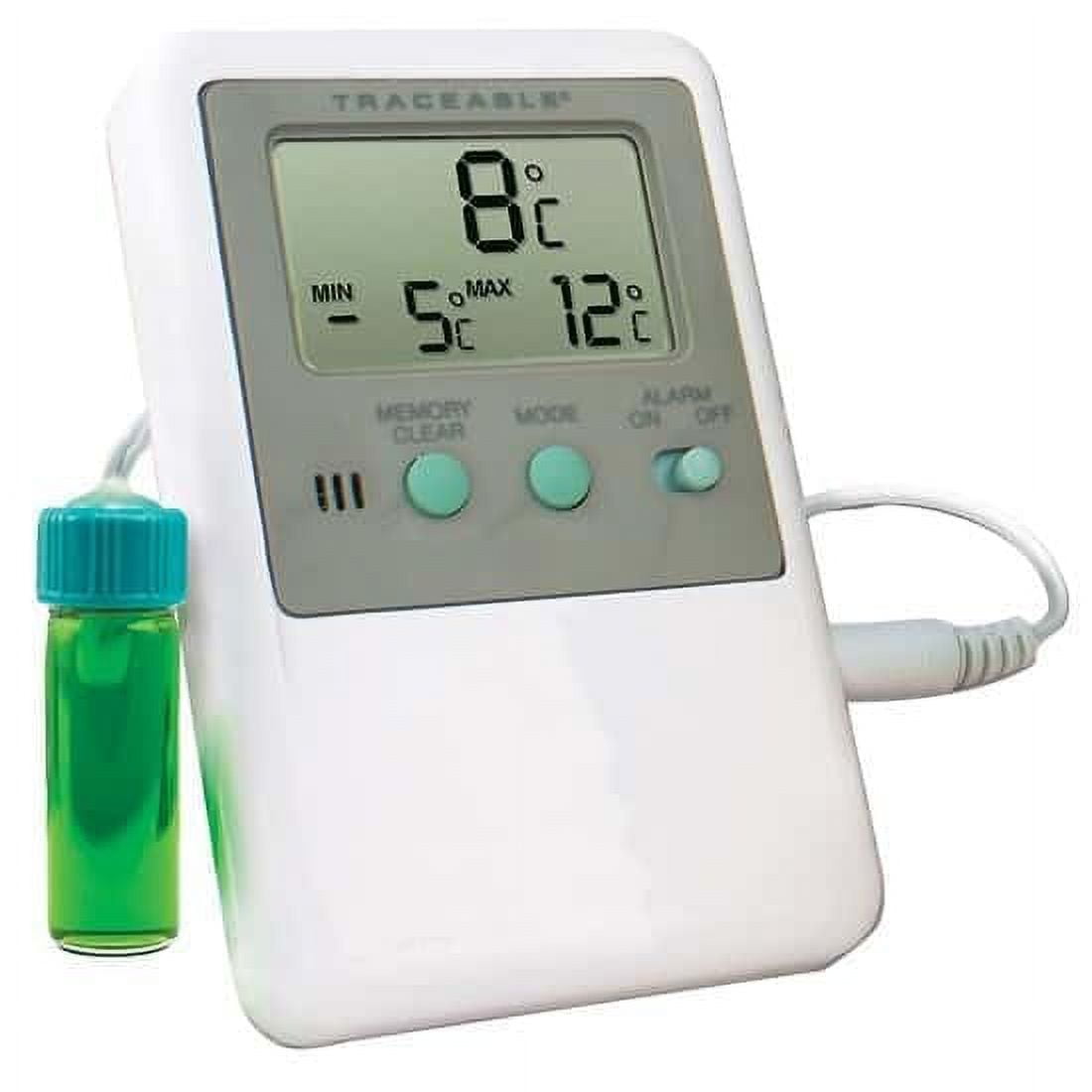 Traceable Fridge/Freezer Digital Thermometer with Calibration; 5 mL ...