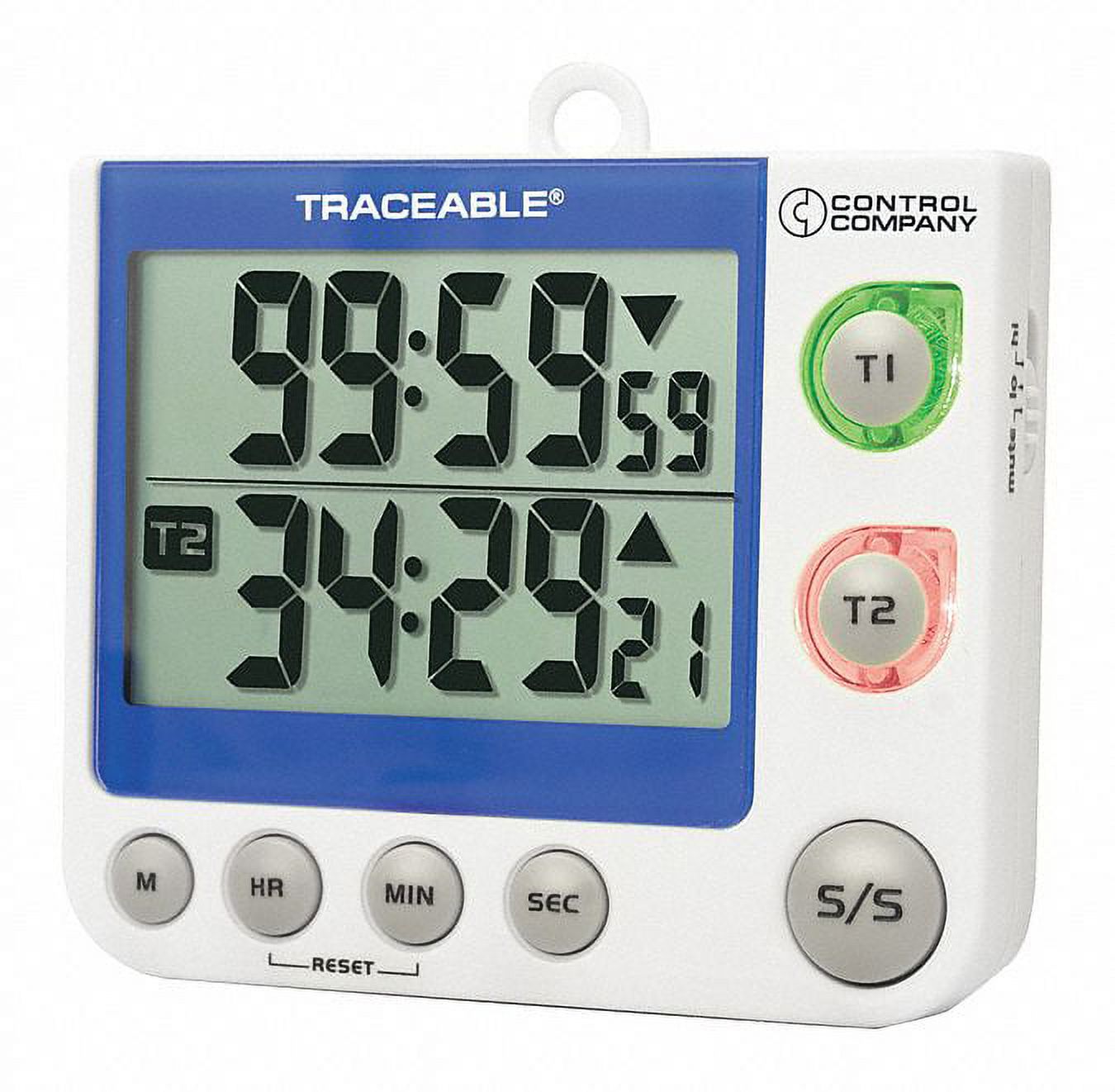 Traceable LED,Flash,Big Digit 2-Channel Timer 5017 - Walmart.com