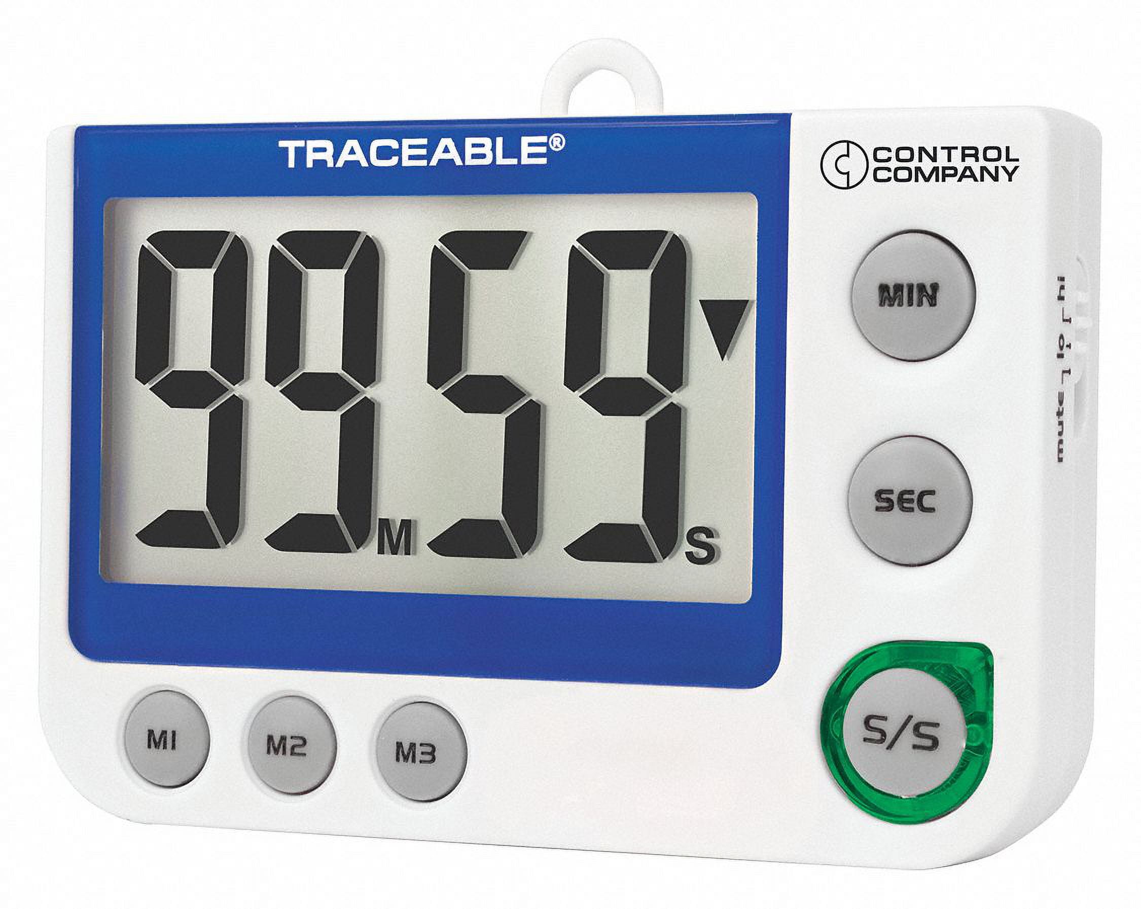 Traceable LED,Flash,Big Digit,Alarm Timer 5013 - Walmart.com