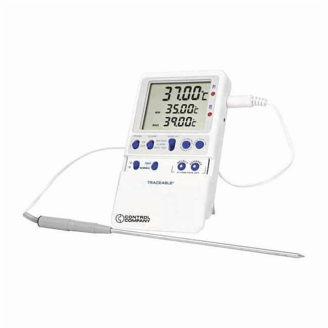 Digital Thermometer, 28 Degrees to 102 Degrees F for Wall or Desk Use ...