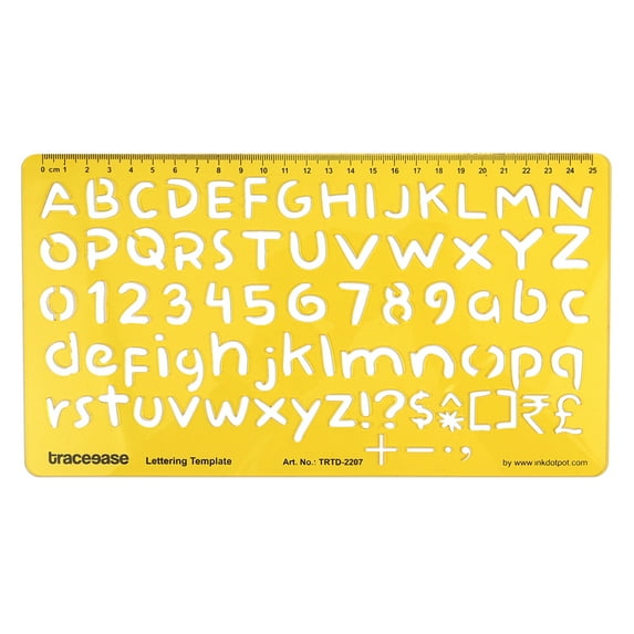 Traceease Alphabet Lettering Template Drafting Tools,Number Alphabet ...
