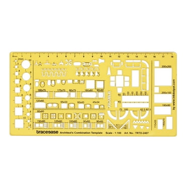 11pcs Geometric Drawing Stencils Set - Architectural Templates,Drafting ...