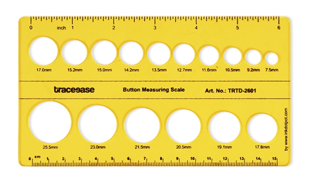 Traceease Measuring Scale Stencil - Walmart.com