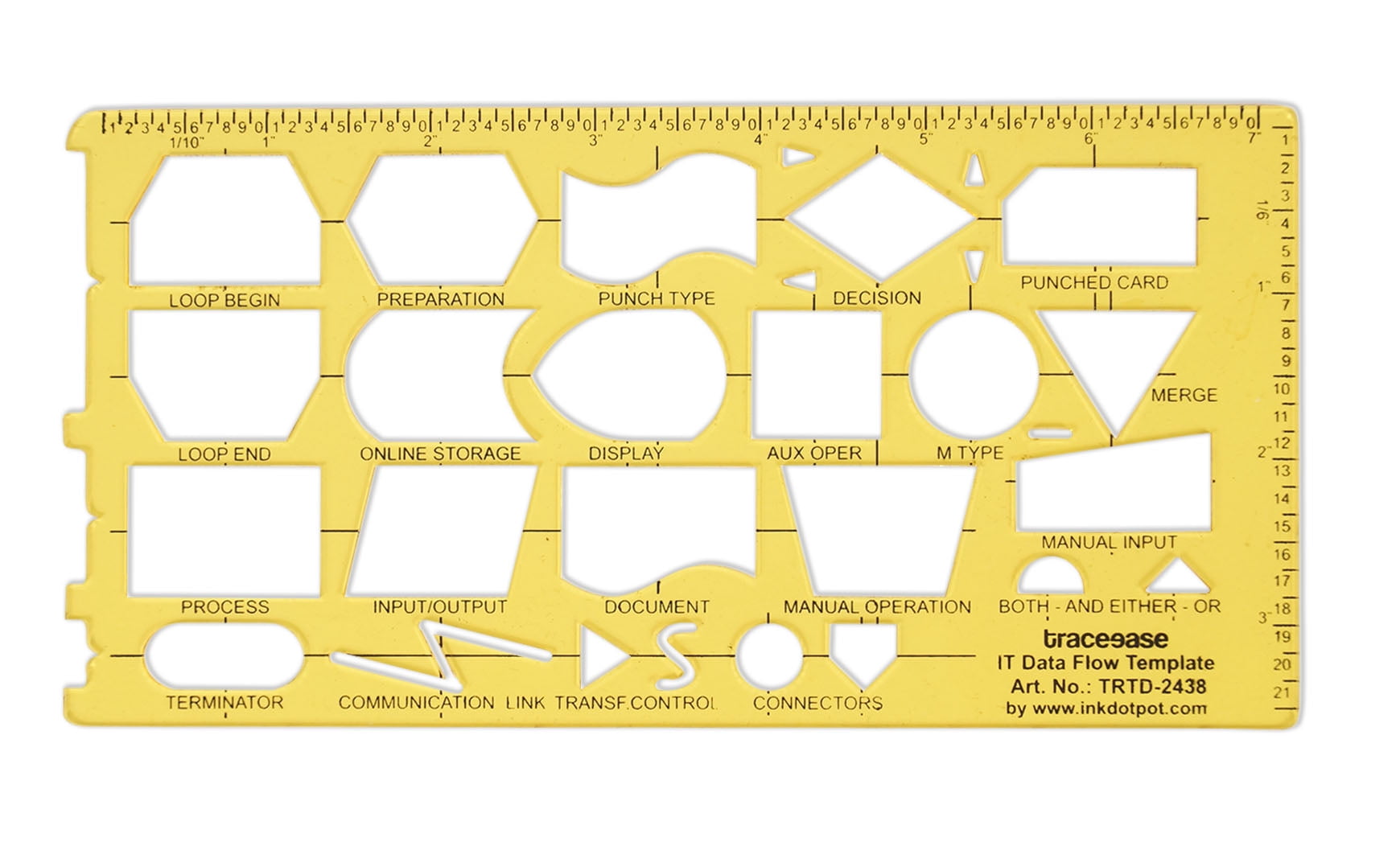 Traceease Drafting Tools,IT Data Flow Stencils Technical Drawing Data ...