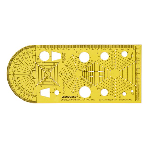 Traceease House Plan Drafting Ruler,Technical Drawing Template ...