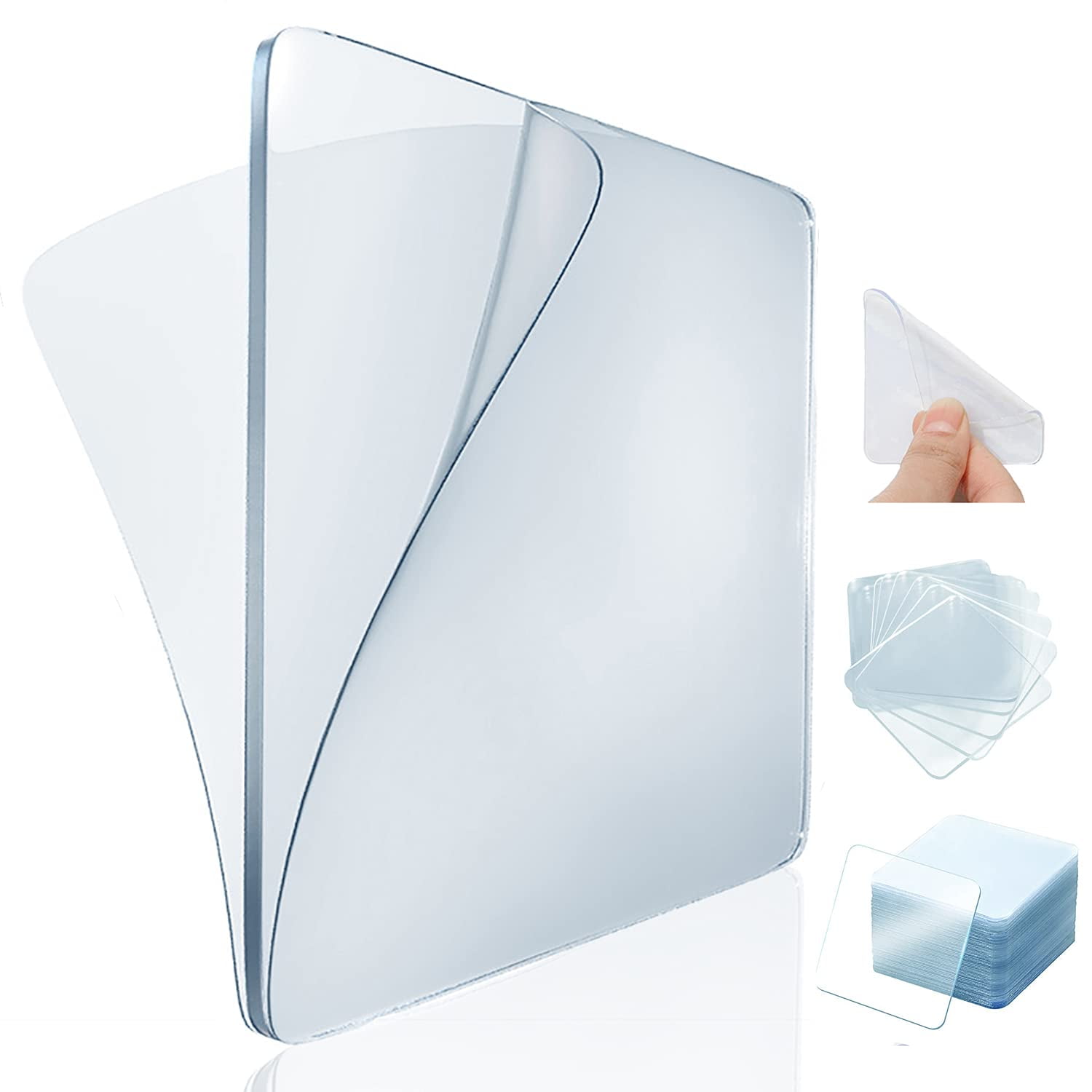 Traceless Super Sticky Gel Pads Anti-Slip Double Sided Gripping Pads ...