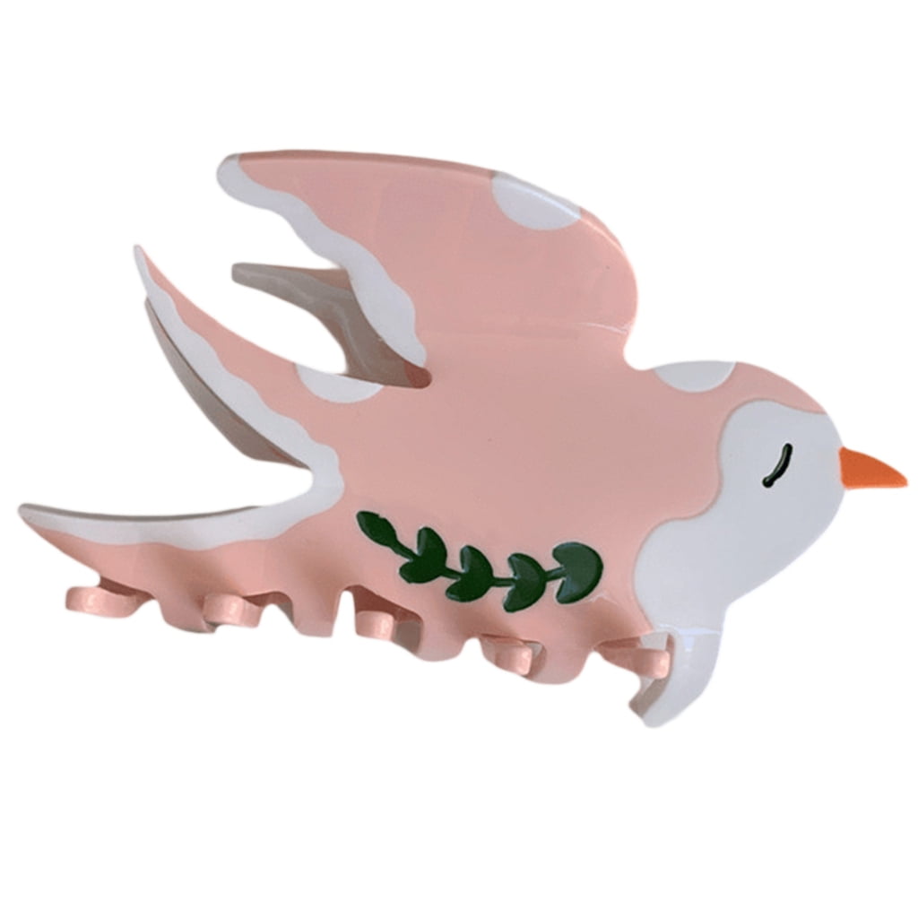 Traceless Swallow Hair Claw Strong Spring Clip Women Girl Hair Styling ...