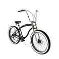 Tracer Avalon GT7 26" Hi-Ten Steel Beach Cruiser Bicycle, 7-Speed, Hi ...