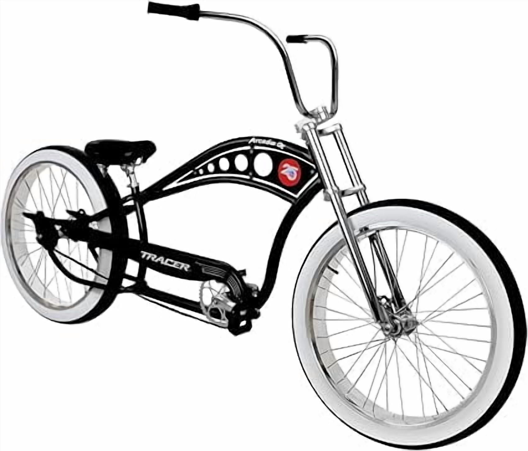 Tracer Arcadia 26 inch Men Beach Cruiser Bike,1 Speed,Black,Bicycle For ...