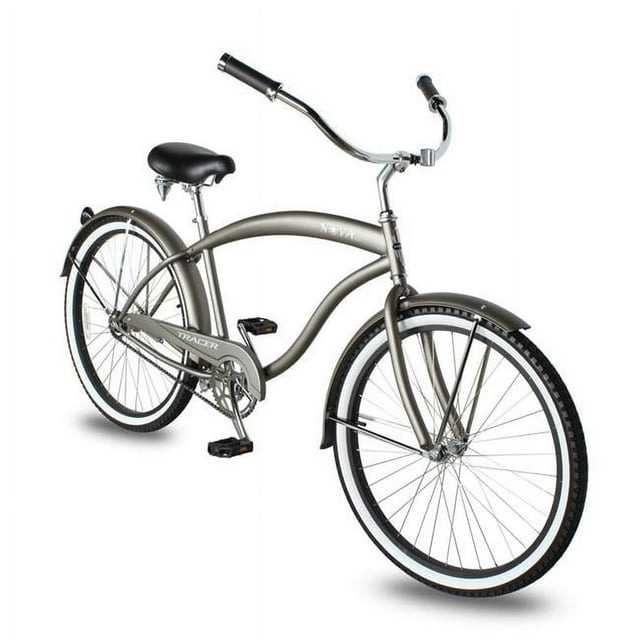 Tracer Nova Beach Hybrid Cruiser Bike for Men Adults, 26 Inch Wheels ...