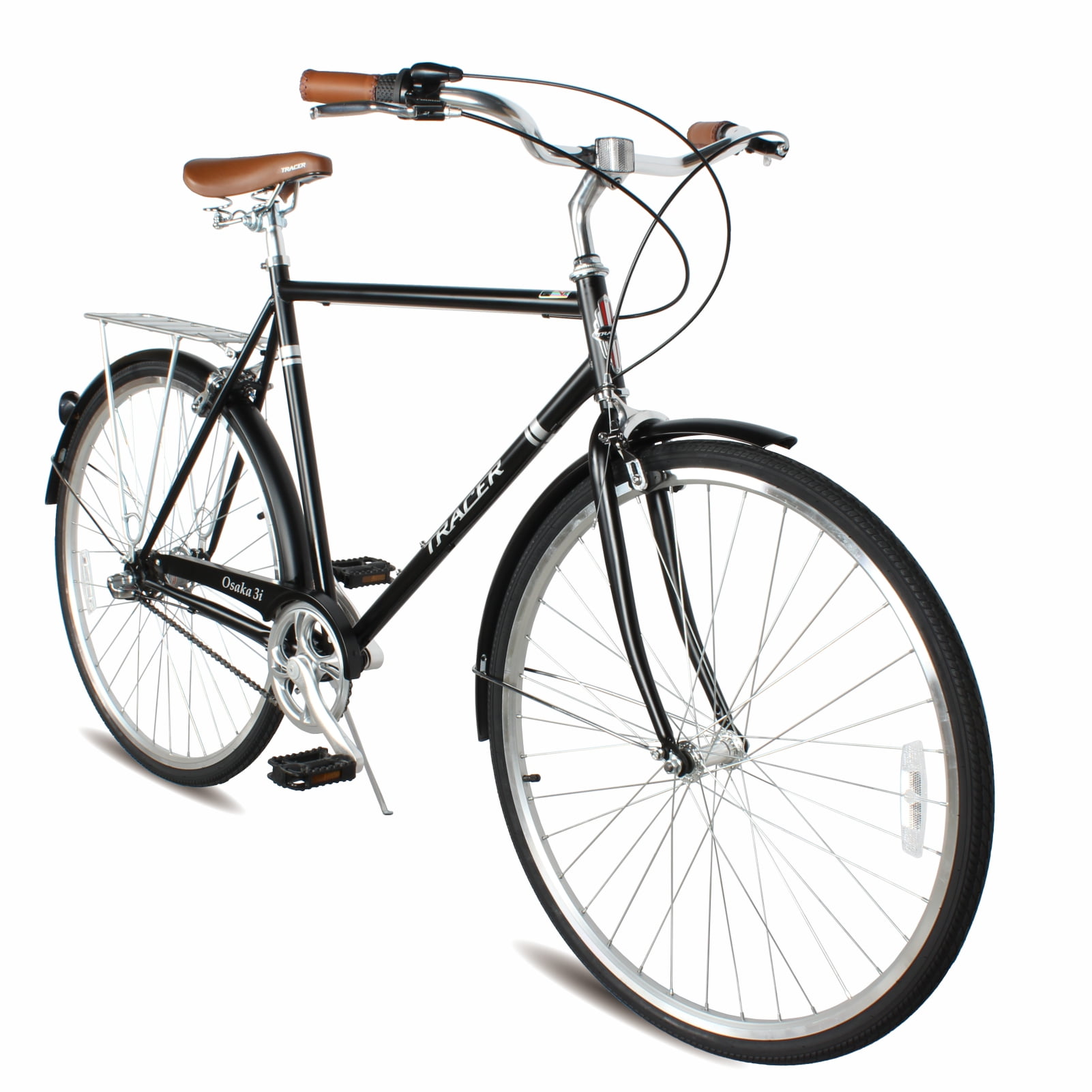 Tracer Osaka Hybrid City Bike for Women, Steel Frame, Shimano 3 Speed ...