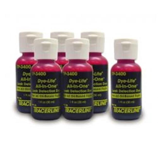 Tracer Products 1 oz Based System Fluid Dye Female Oil - Pack of 6 ...