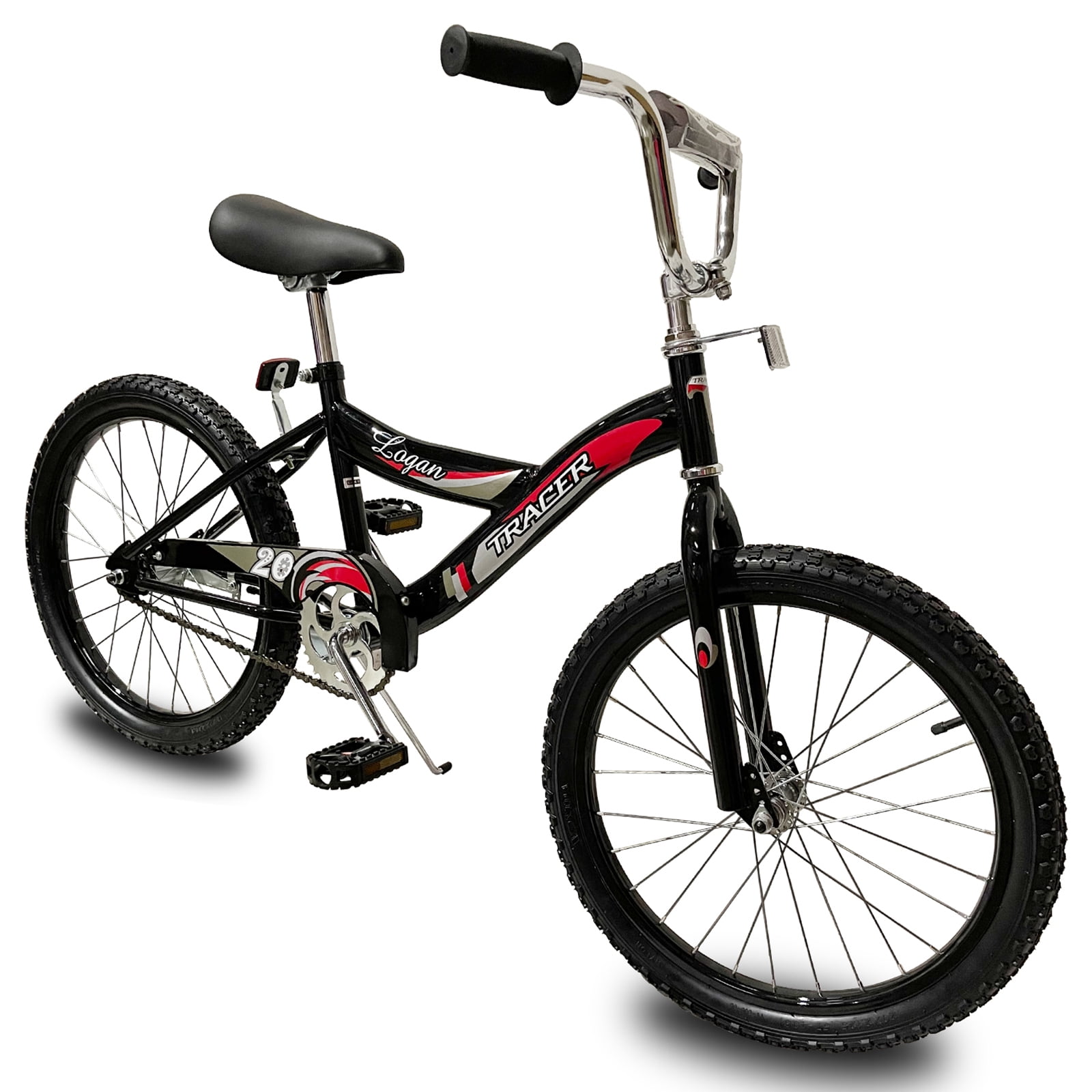 Tracer Products Boys' 20" BMX Bike, Steel Black - Walmart.com