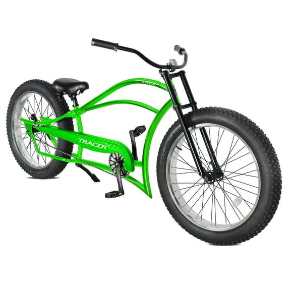 Tracer Siena 26'' Stretch Beach Cruiser Bike,Coaster Brake,Single Speed ...