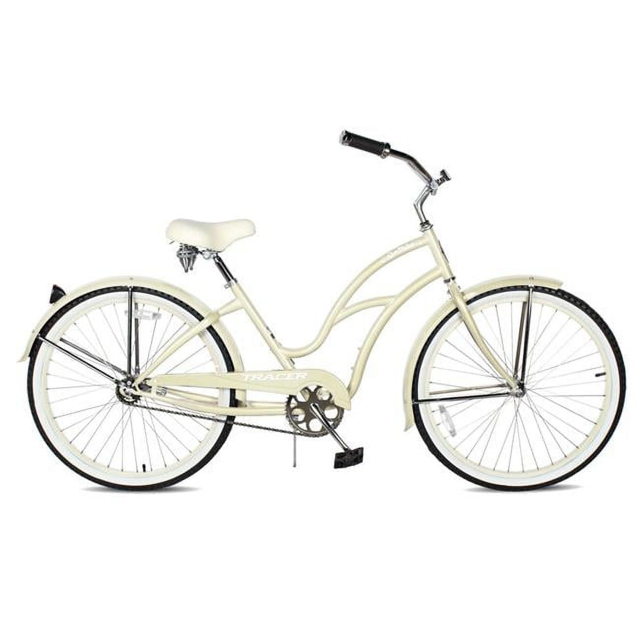 Tracer Taha 26 Inch Beach Cruiser Bikes Single Speed with Fenders for ...