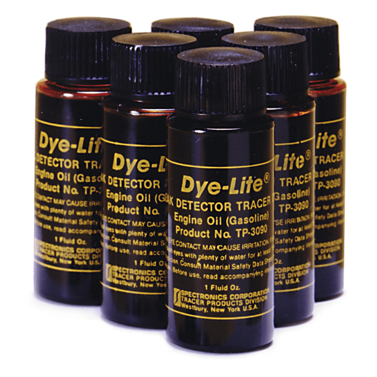 Tracerline TP3090-0601 Gasoline Engine Oil Dye, 1 oz Bottle, 6 Pack ...