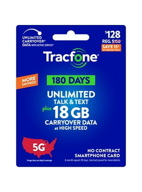 Tracfone Prepaid Plans in TracFone Wireless - Walmart.com