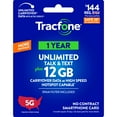 Tracfone $144 Unlimited Talk & Text plus 12 GB of Data 365-Day ...